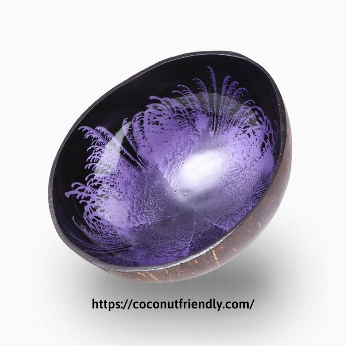 CF 8617 Lacquer bowls with hand painting color - Welcome